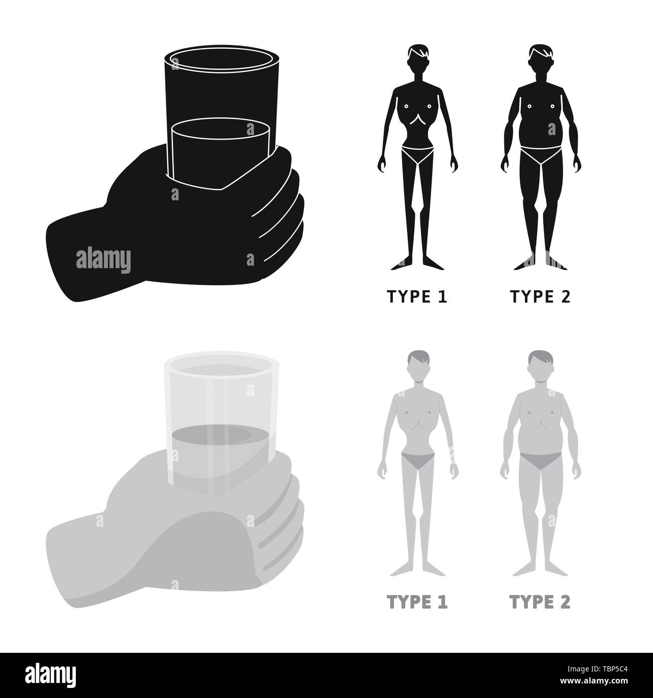 Muscular weakness Stock Vector Images - Alamy