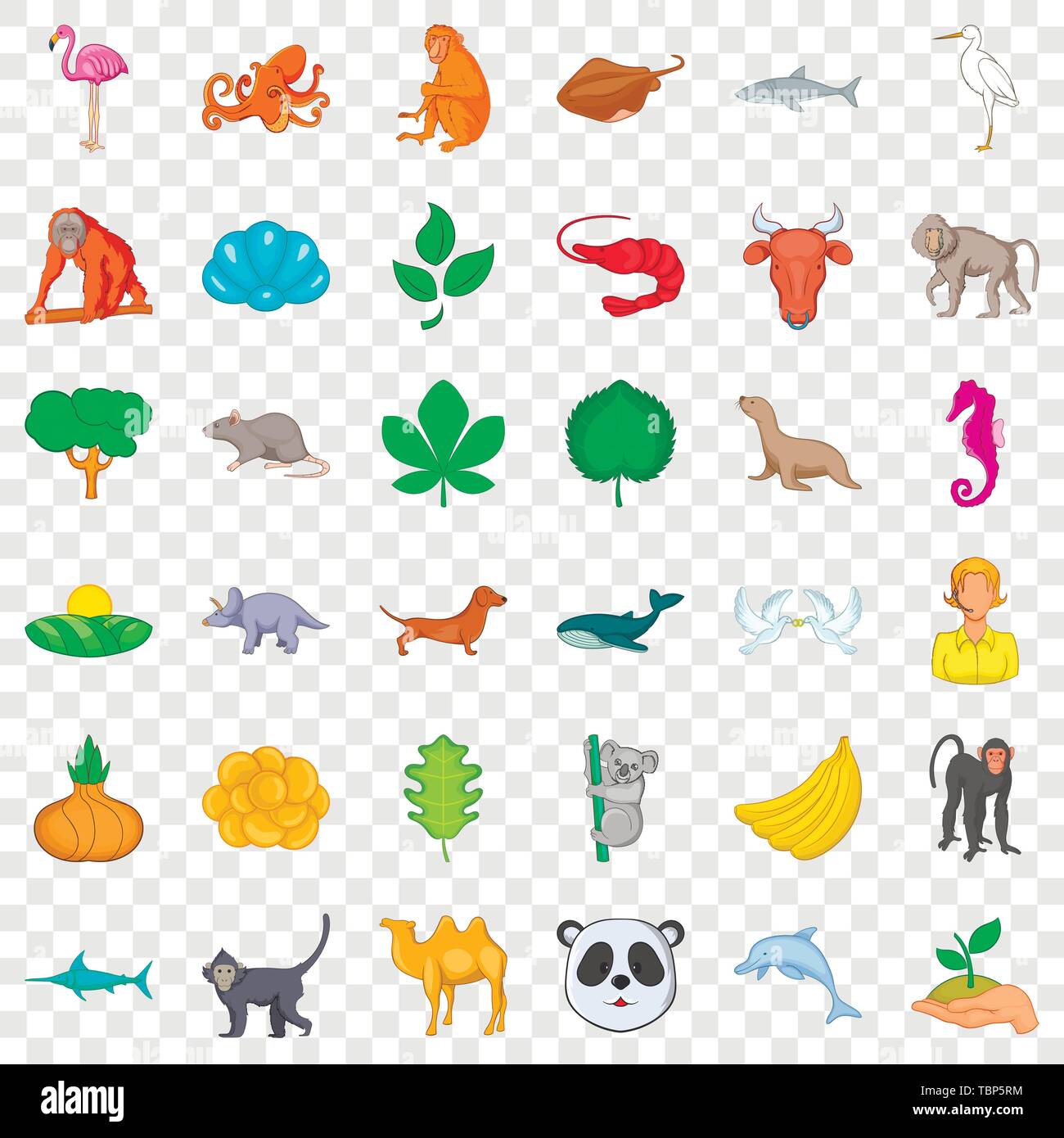 Instinct icons set, cartoon style Stock Vector Image & Art - Alamy