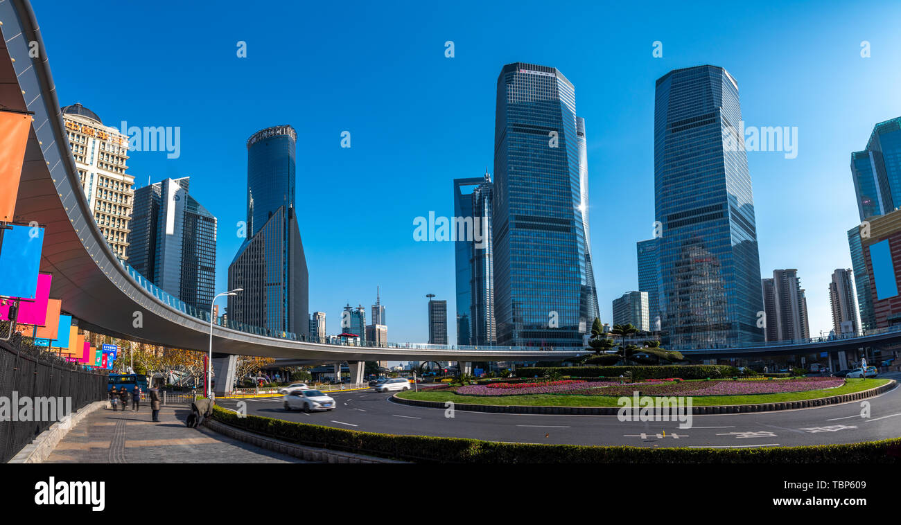 Lujiazui Pearl Ring Island Stock Photo - Alamy