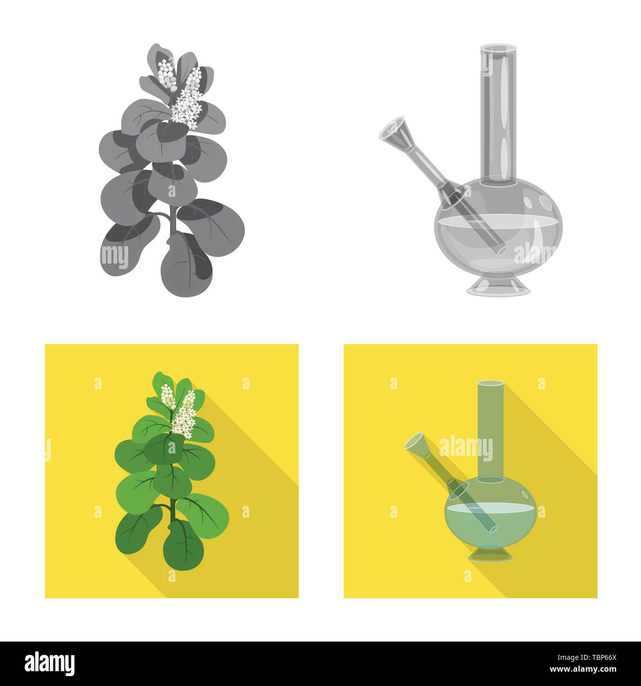 Vector illustration of refuse and stop icon. Collection of refuse and ...