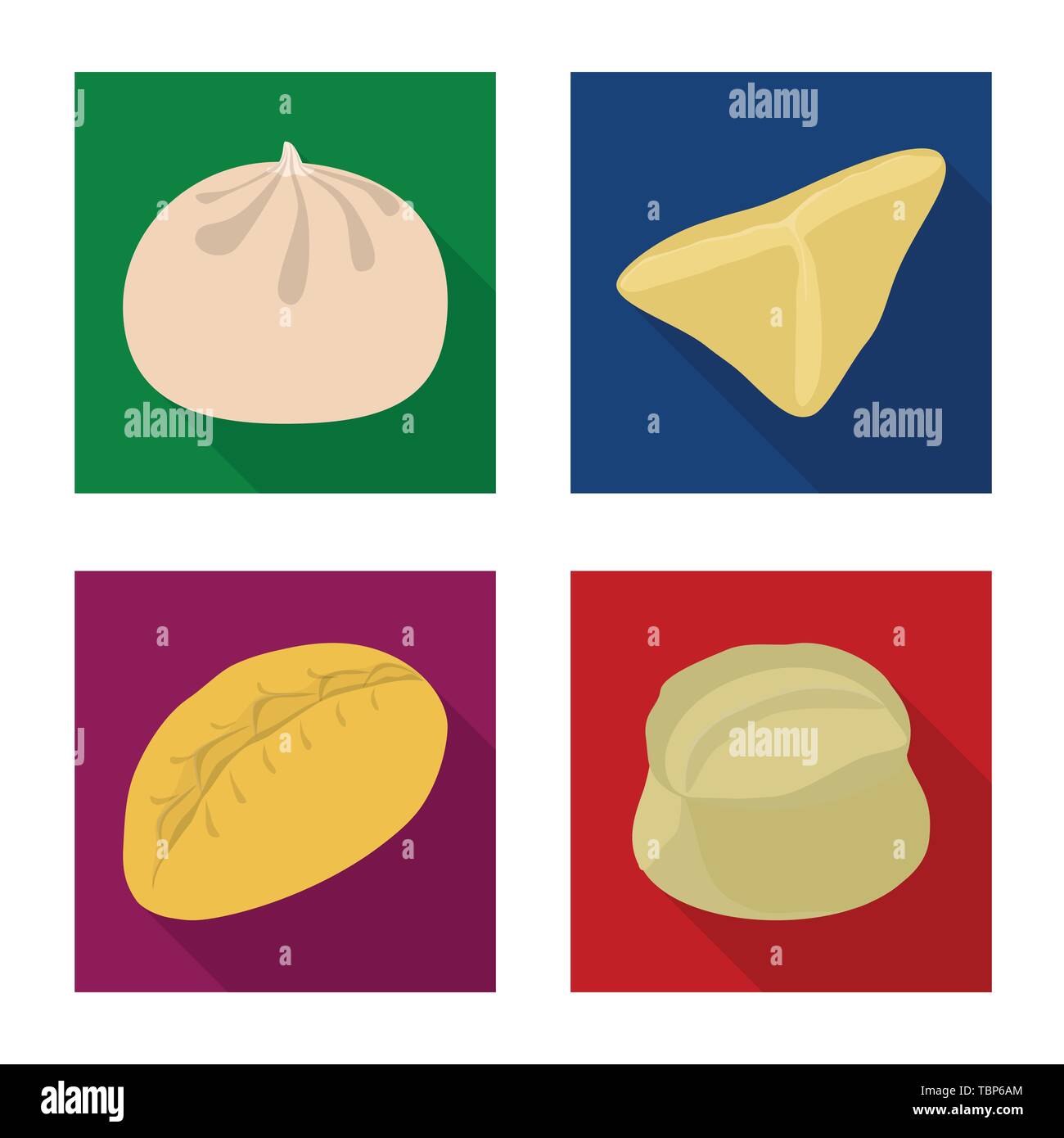 Vector design of products and cooking logo. Collection of products and ...