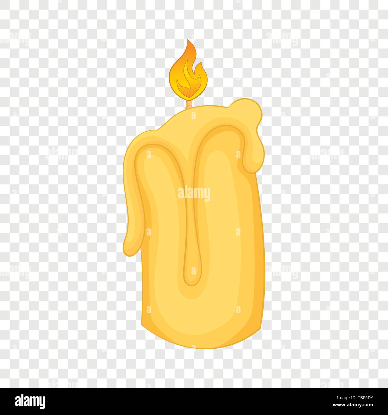 Candle flame icon, cartoon style Stock Vector Image & Art - Alamy