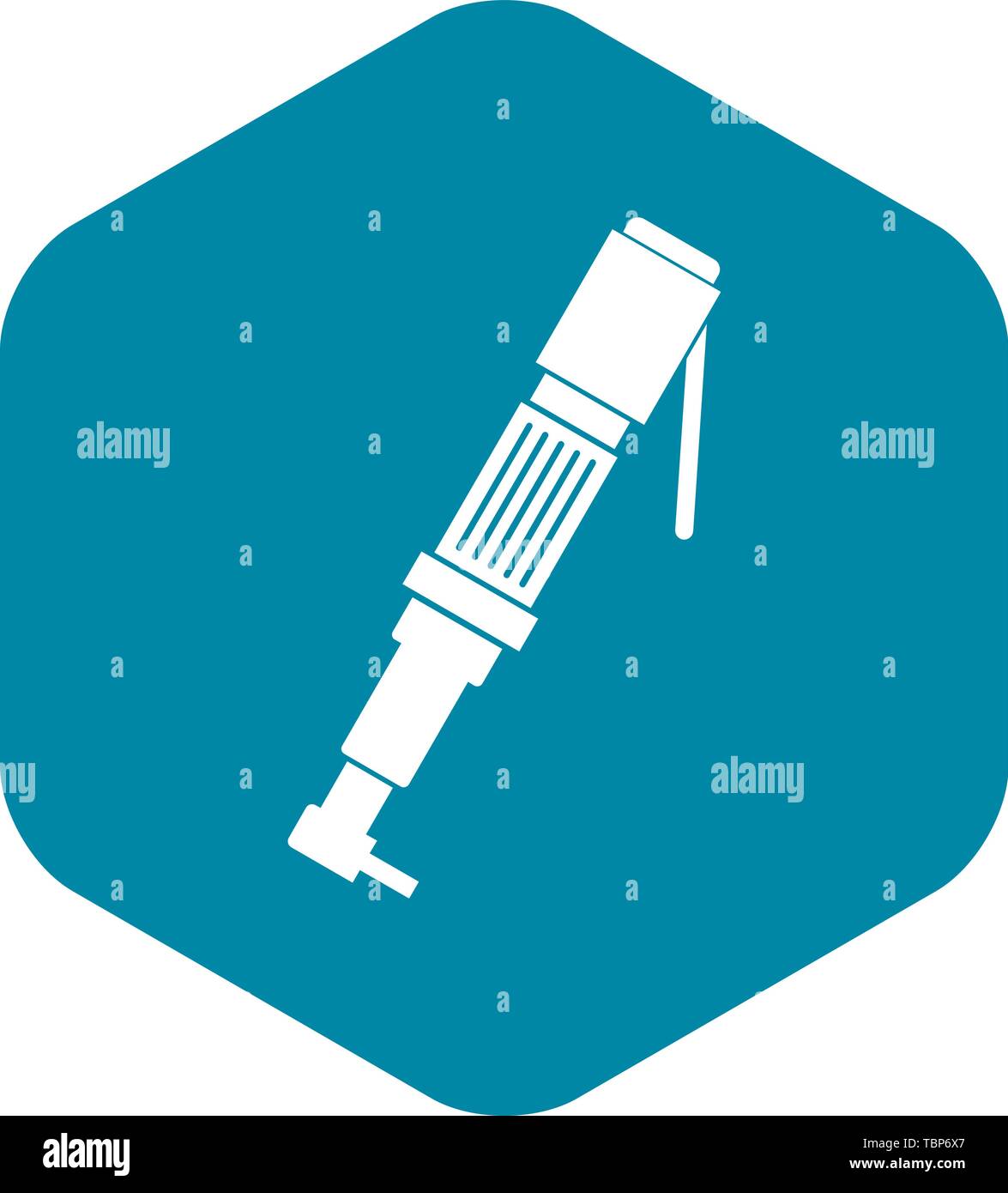 Pneumatic screwdriver icon simple Stock Vector Image & Art - Alamy