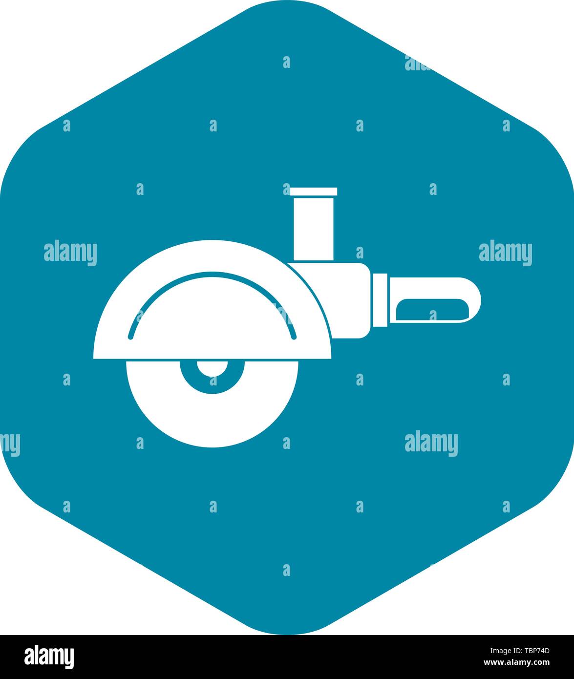 High speed cut off machine icon simple Stock Vector Image & Art - Alamy