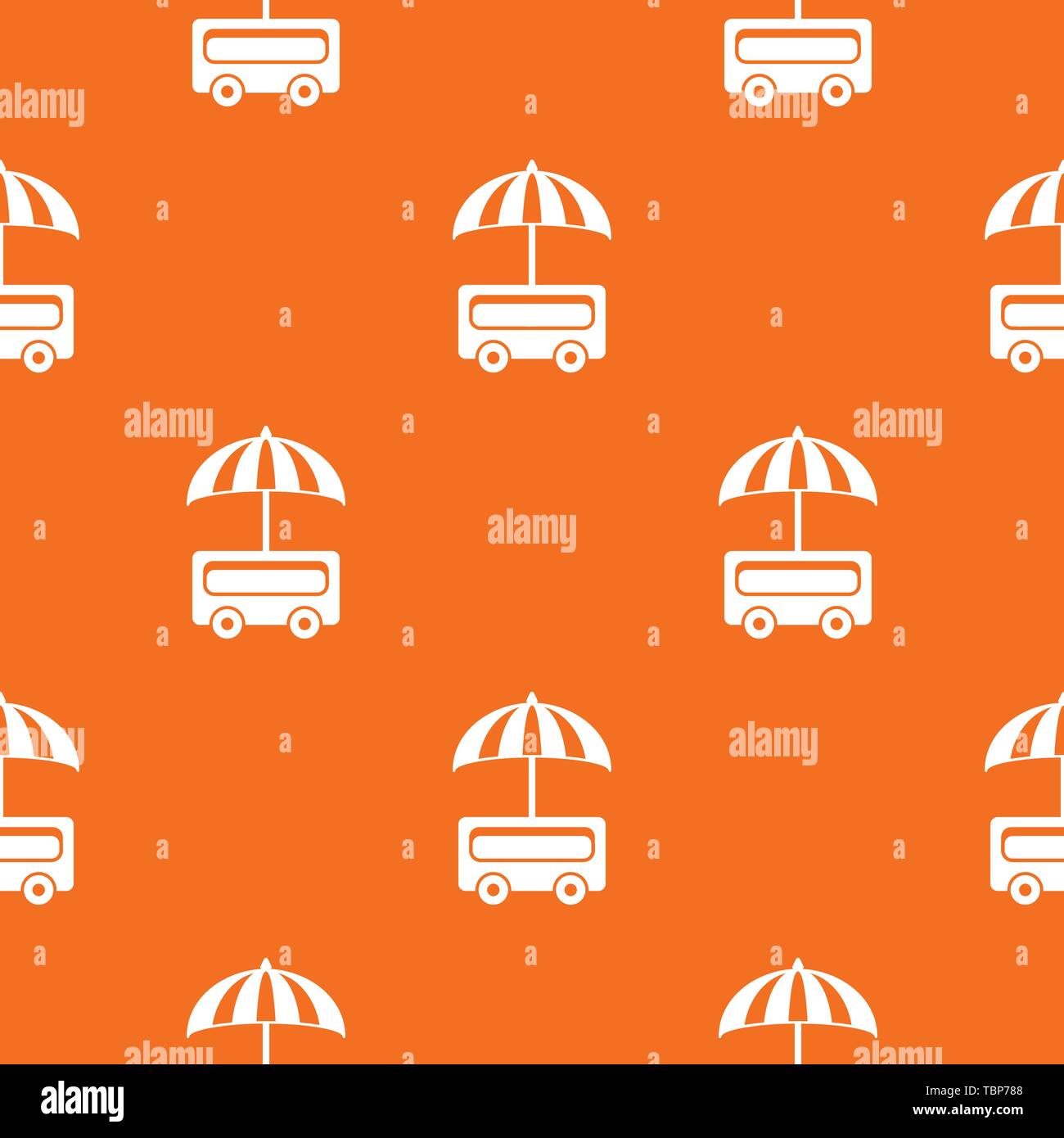 Outdoor stall pattern vector orange Stock Vector Image & Art - Alamy