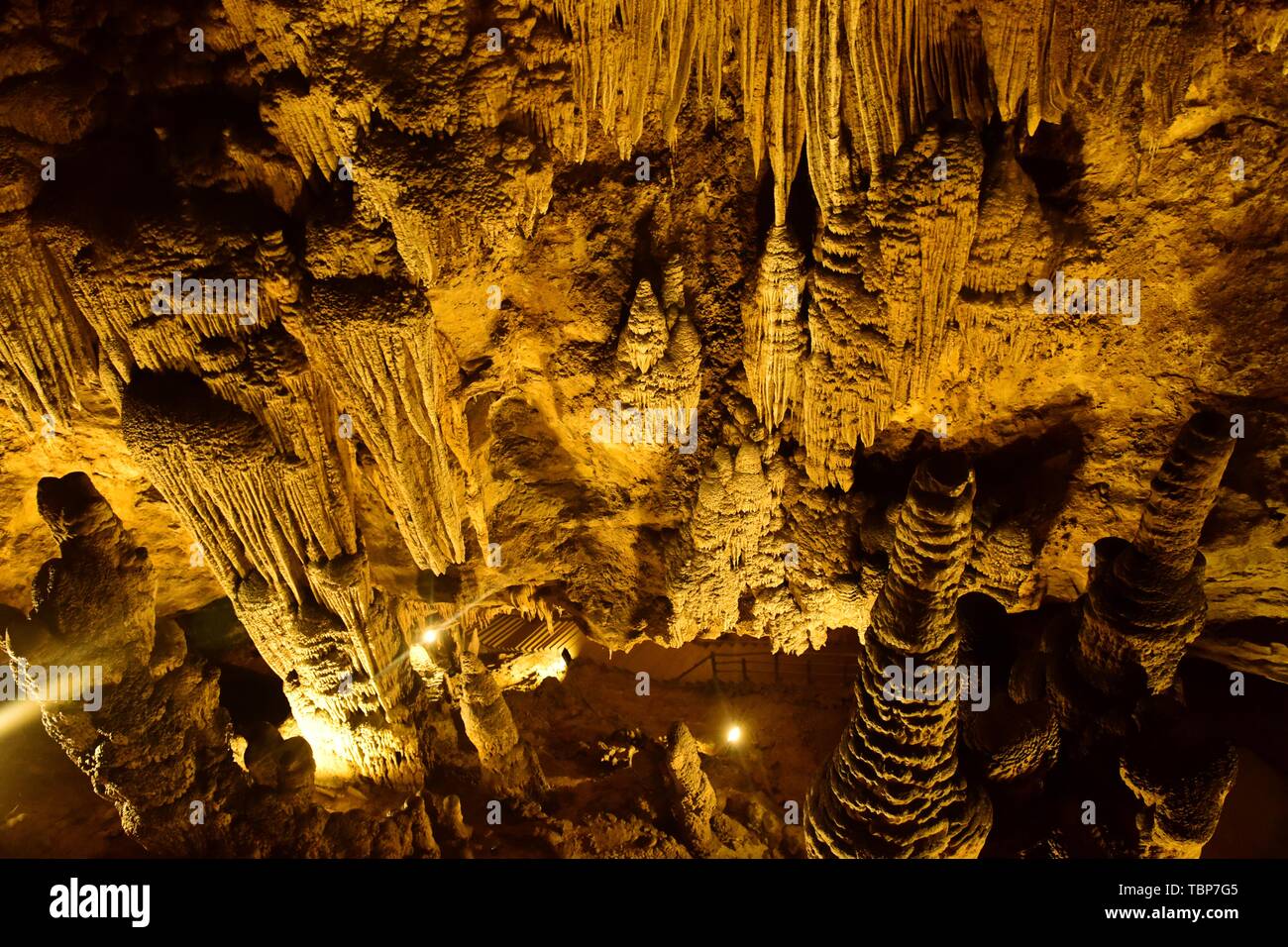 Natural karst caves Stock Photo - Alamy