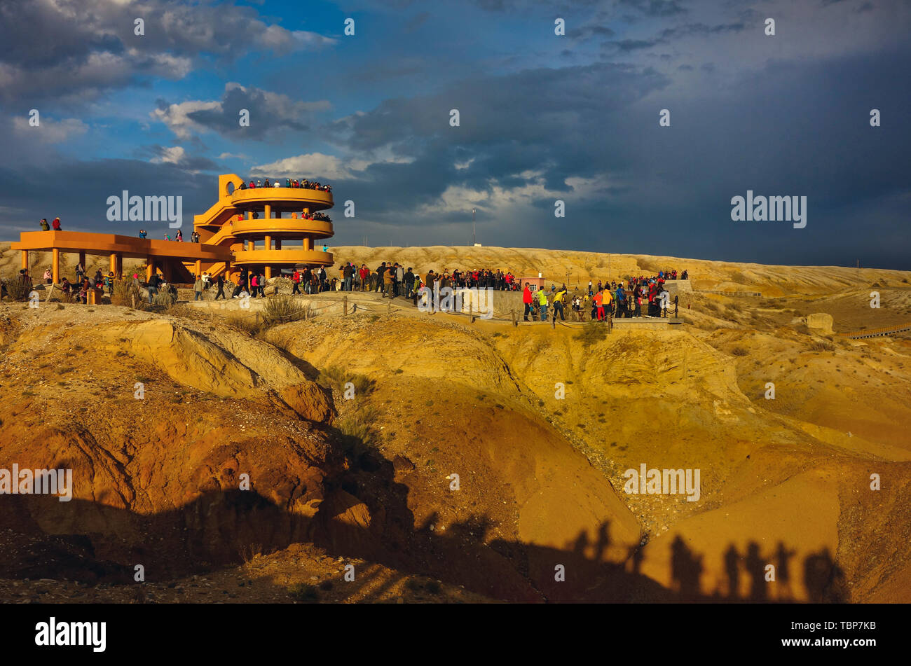 Colorful beach scenery Stock Photo - Alamy