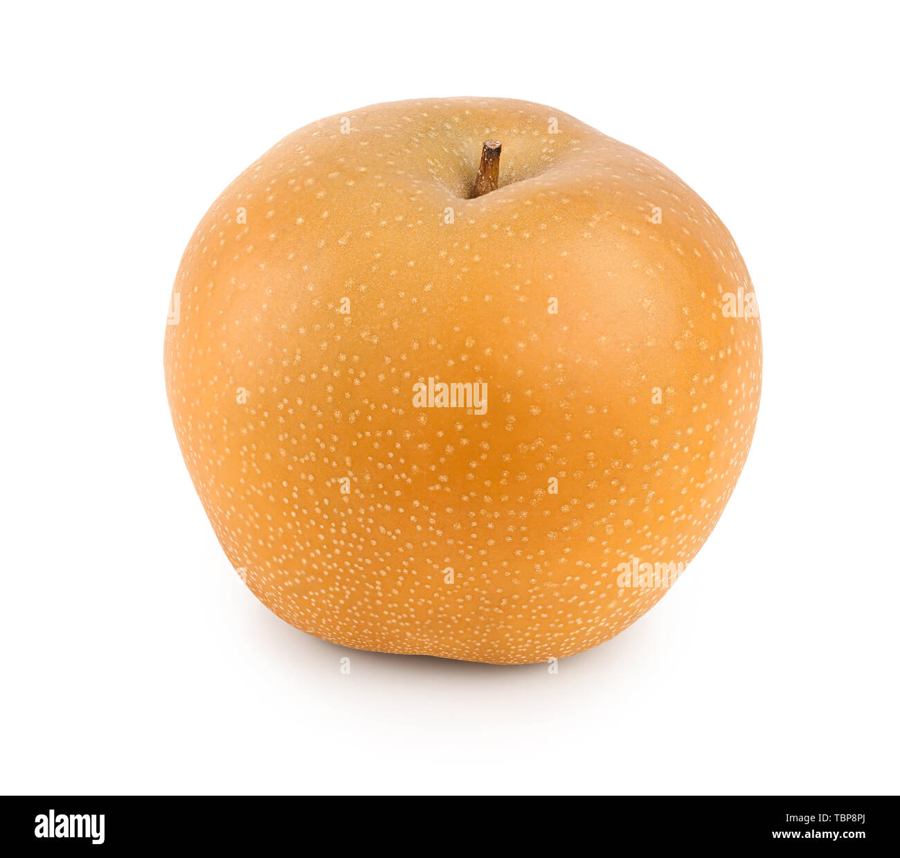 Fresh asian pear isolated on white background Stock Photo - Alamy