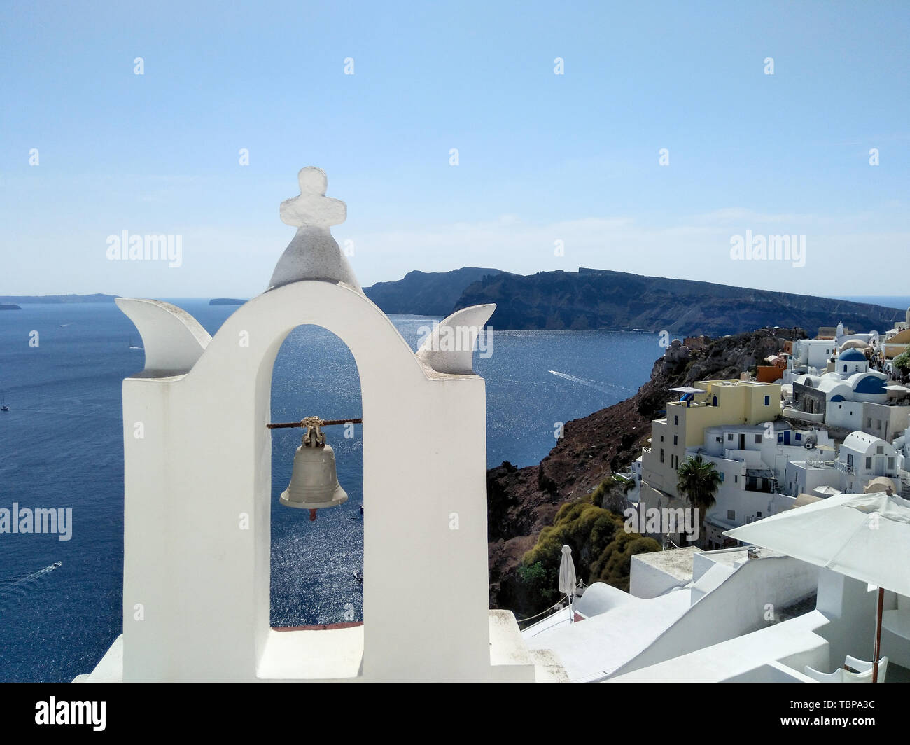 Santorini, Greece: typical Greek mill Stock Photo - Alamy