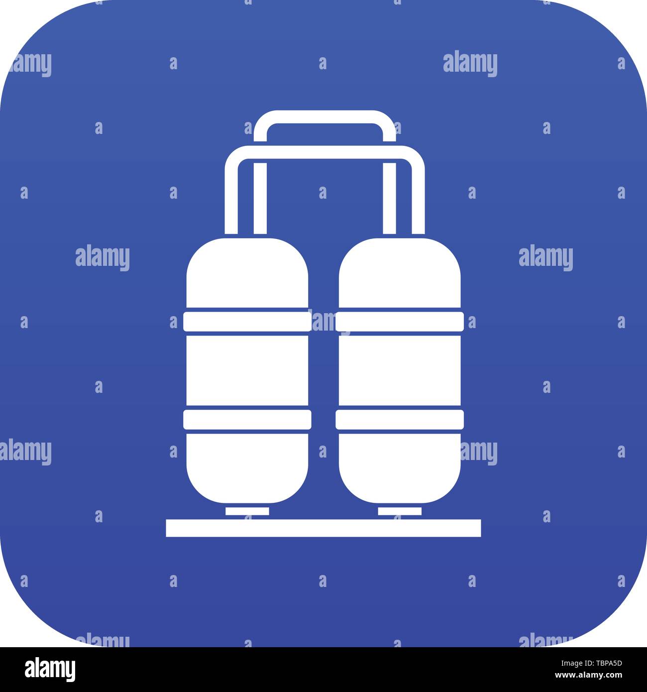 Oil refinery plant icon digital blue Stock Vector Image & Art - Alamy