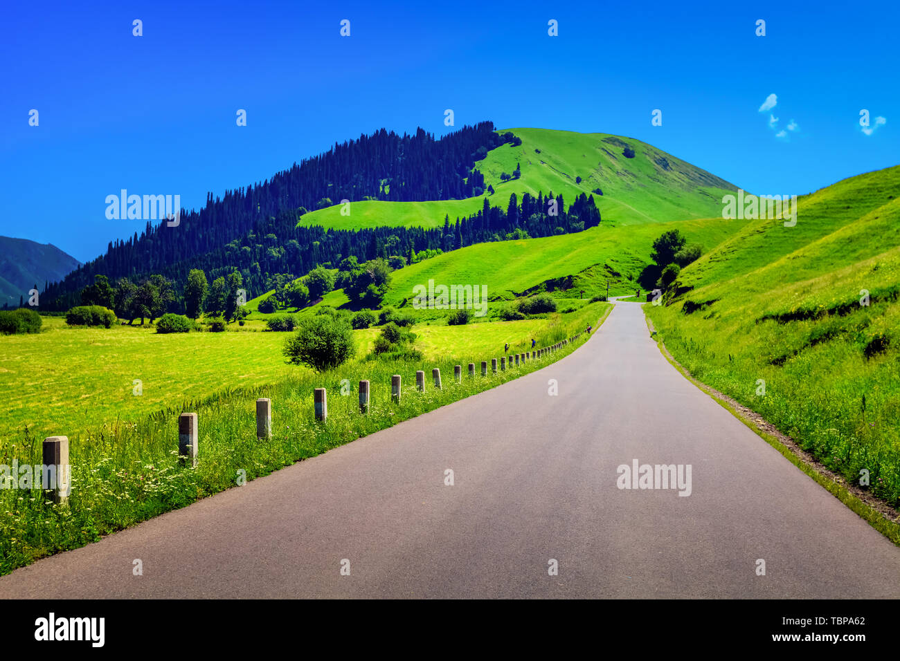 Xinjiang narati prairie hi-res stock photography and images - Alamy