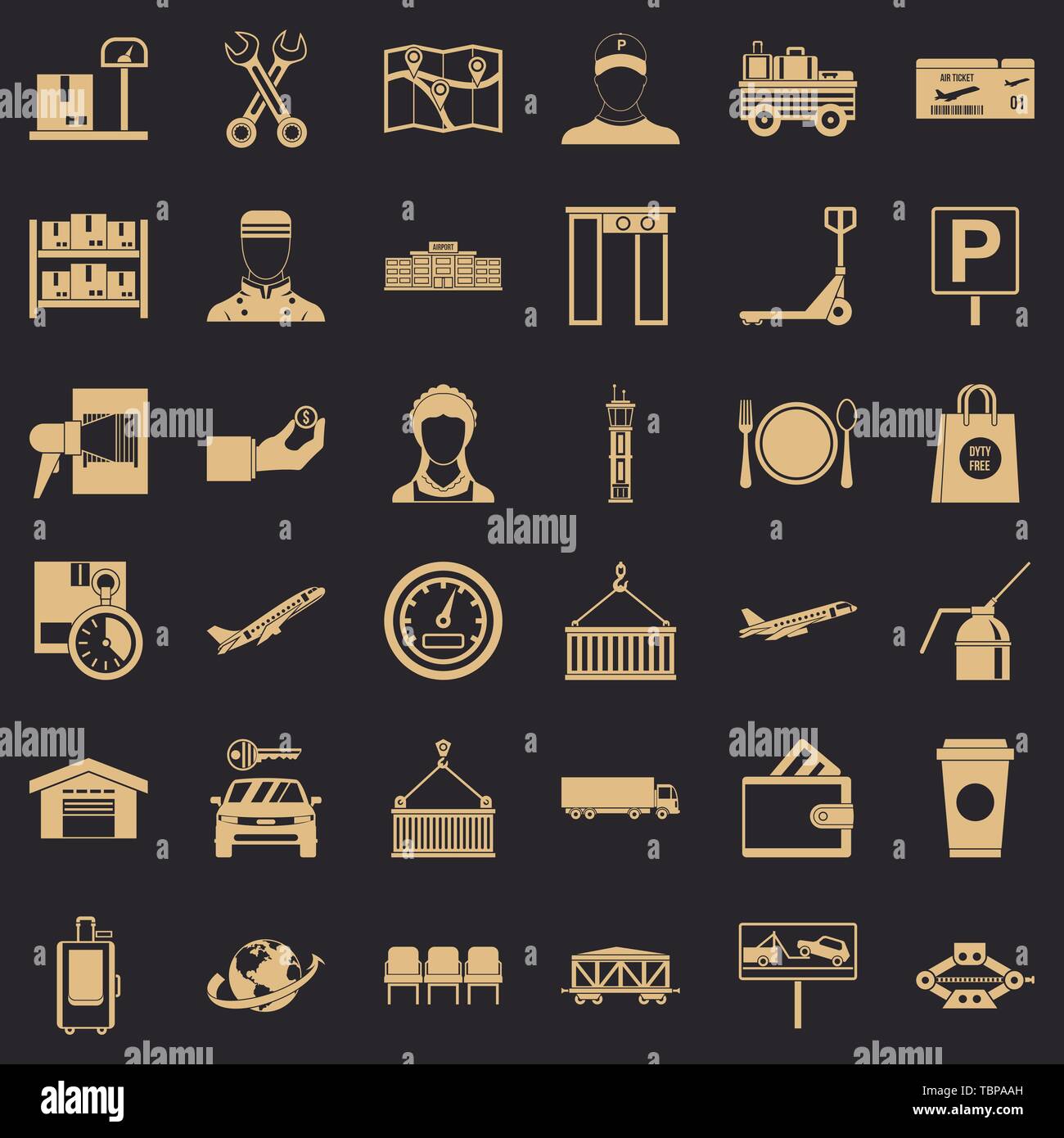 Loader icons set, simple style Stock Vector Image & Art - Alamy