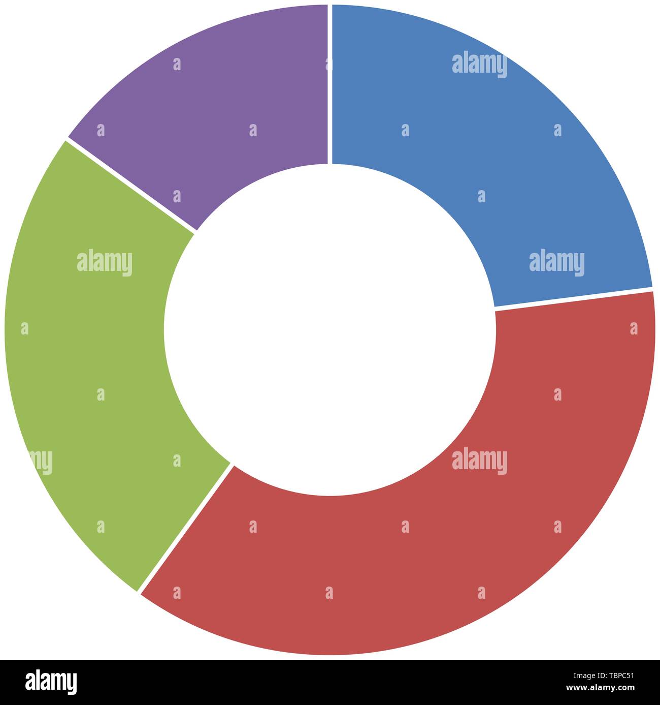 Color Diagram Chart vector illustration Stock Vector Image & Art - Alamy