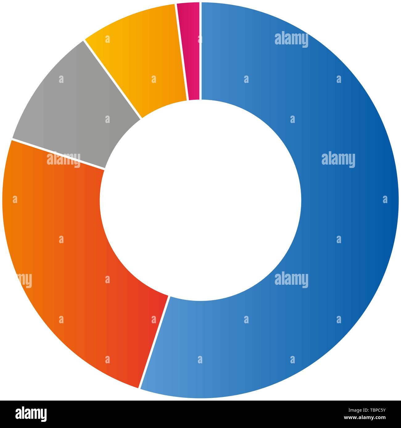 Color Diagram Chart vector illustration Stock Vector Image & Art - Alamy