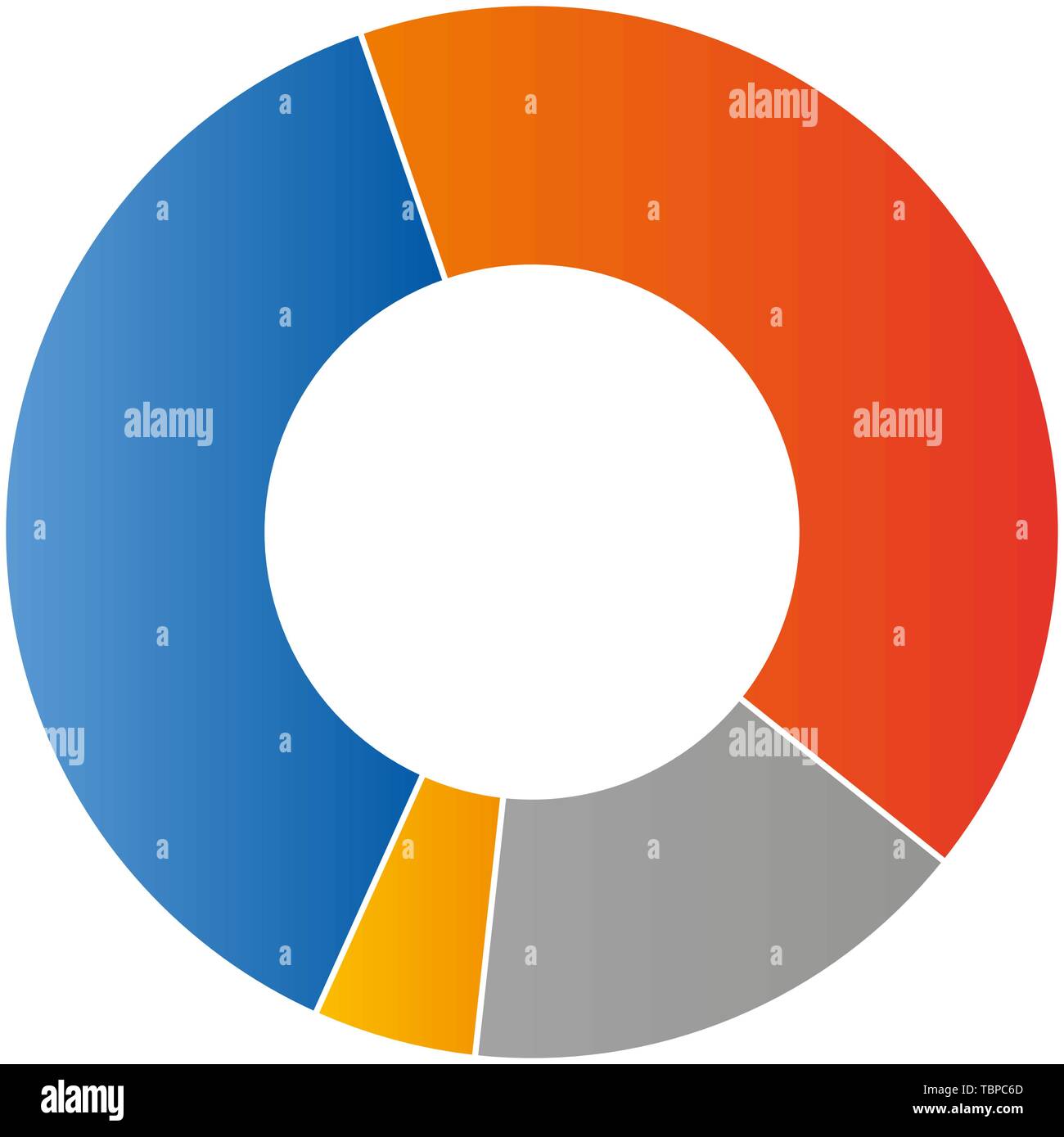 Color Diagram Chart vector illustration Stock Vector Image & Art - Alamy