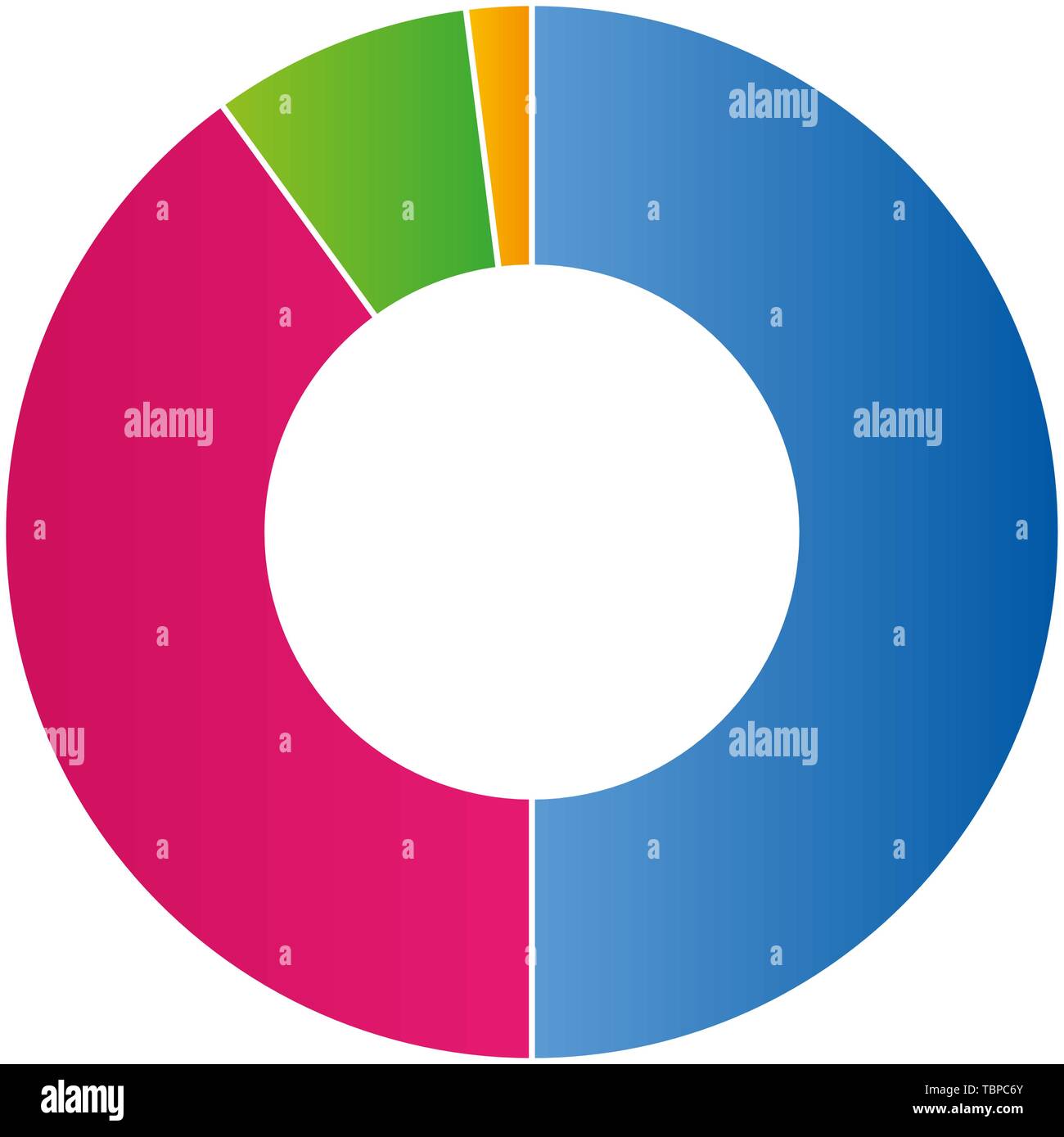 Color Diagram Chart vector illustration Stock Vector Image & Art - Alamy