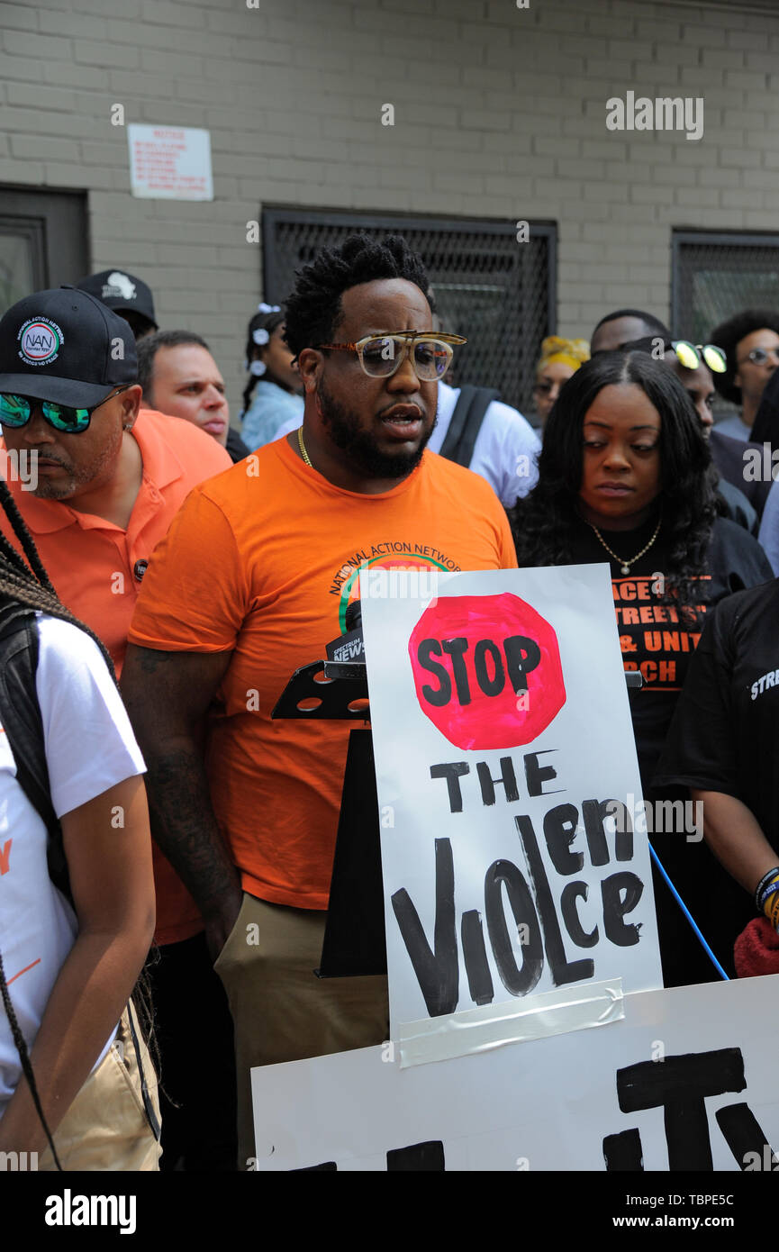 NEW YORK, NY - JUNE 01: Stephen Marshall, National Action Network ...