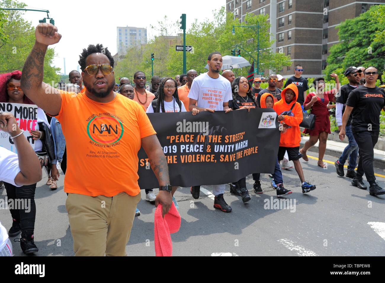NEW YORK, NY - JUNE 01: Stephen Marshall and Activists attend the 2019 ...