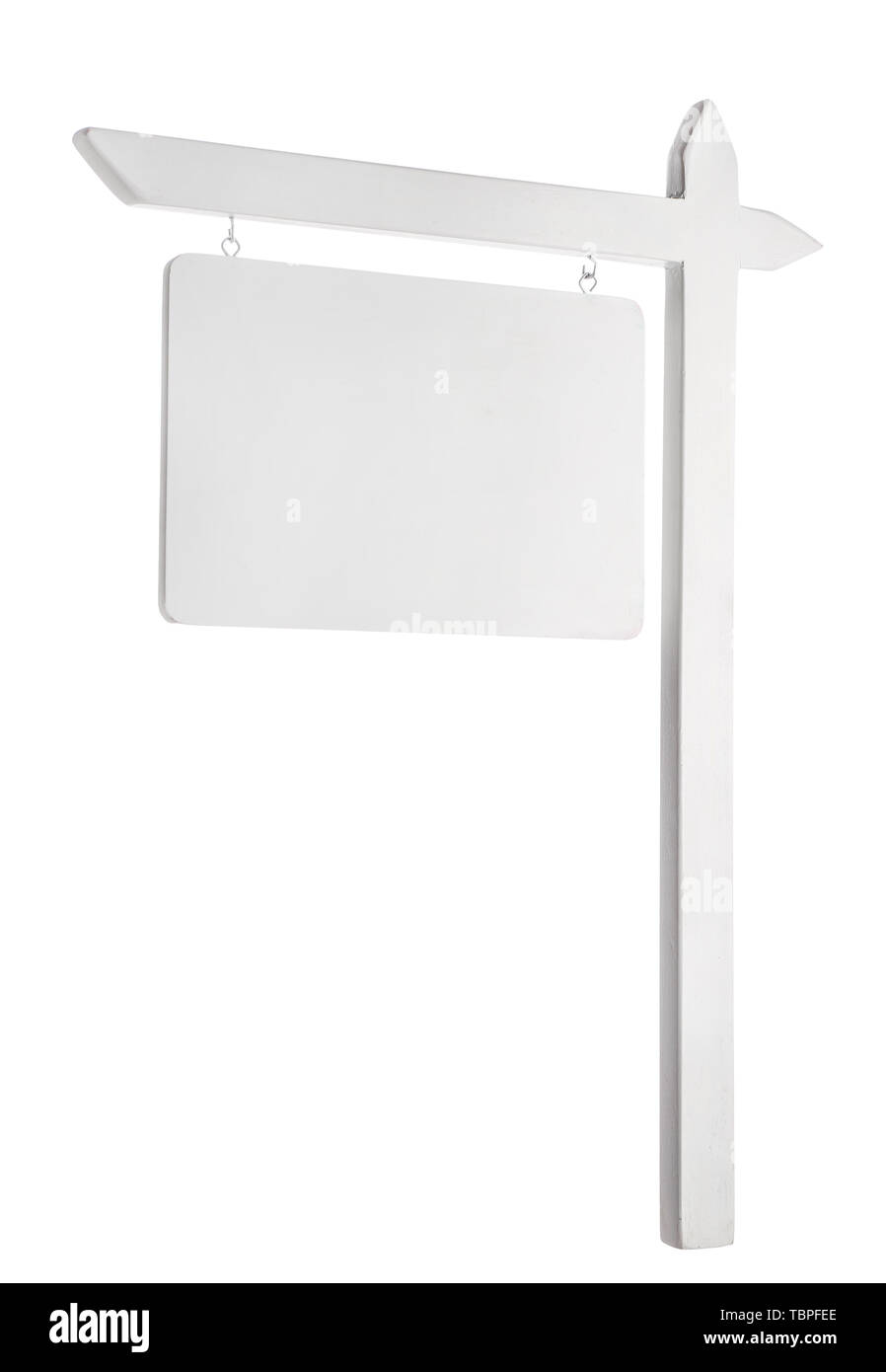 Estate agent sign board Cut Out Stock Images & Pictures - Alamy