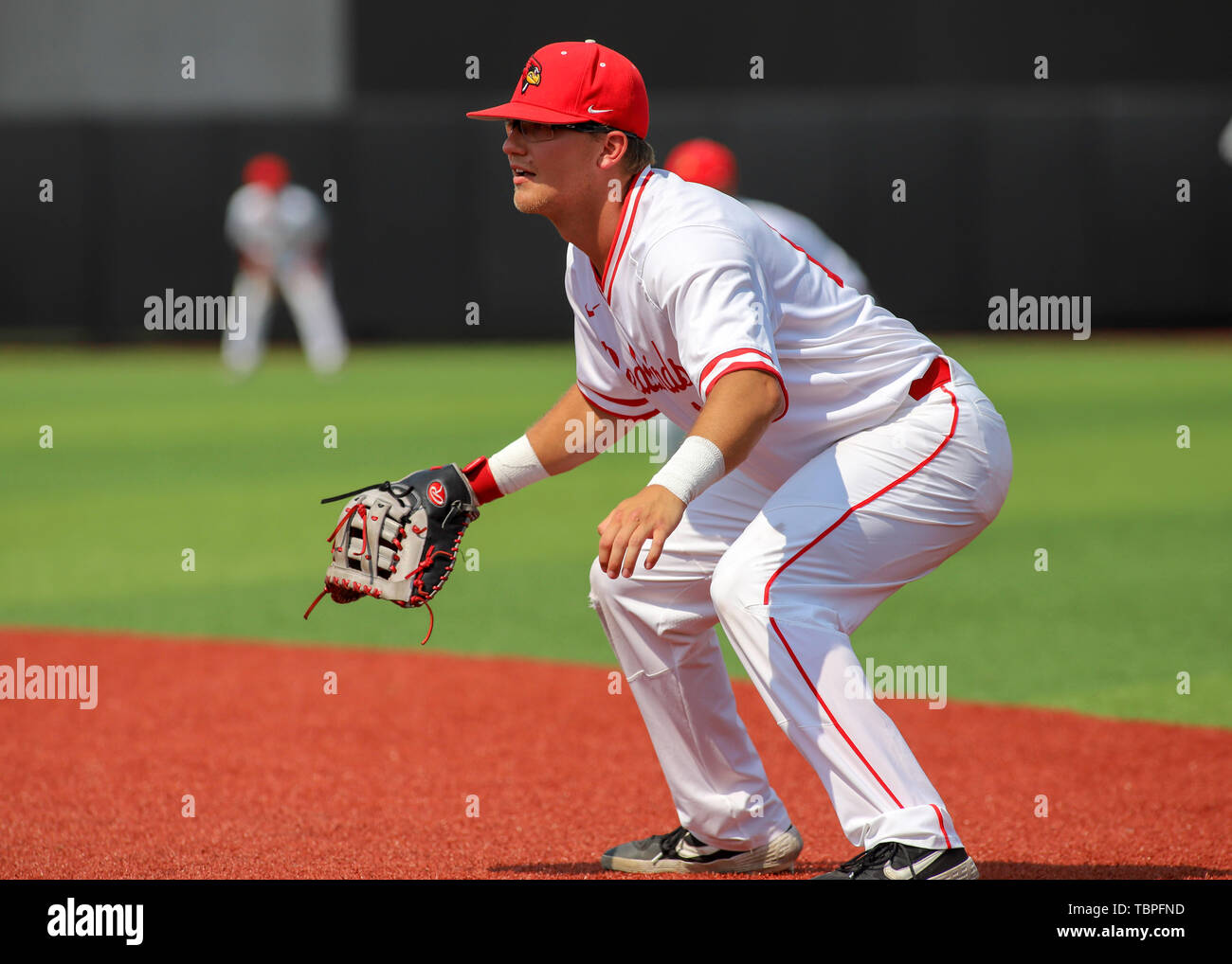 Louisville, Kentucky, USA. June 1, 2019: Illinois State first baseman ...