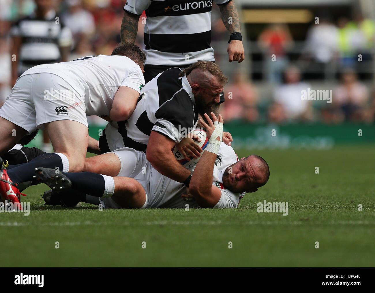 Barbarians joe marler hi-res stock photography and images - Alamy