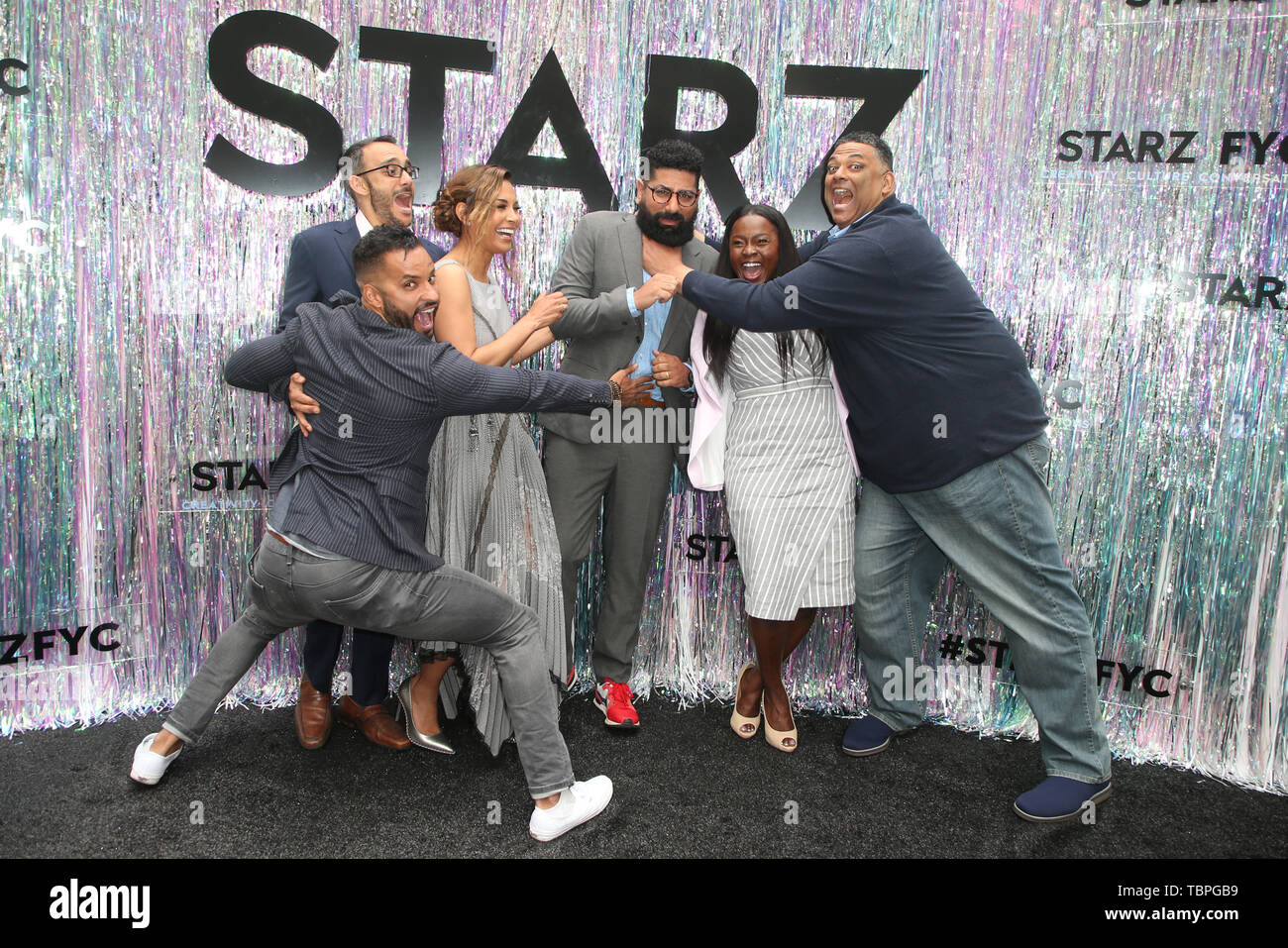 Los Angeles, Ca, USA. 2nd June, 2019. Ricky Whittle, Omid Abtahi, Salli ...
