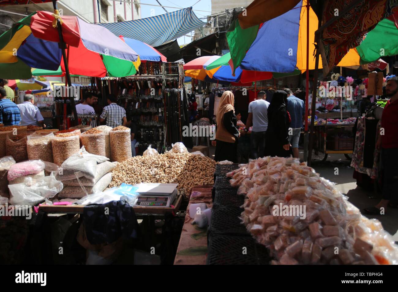 Gaza City, The Gaza Strip, Palestine. 2nd June, 2019. Palestinian at ...