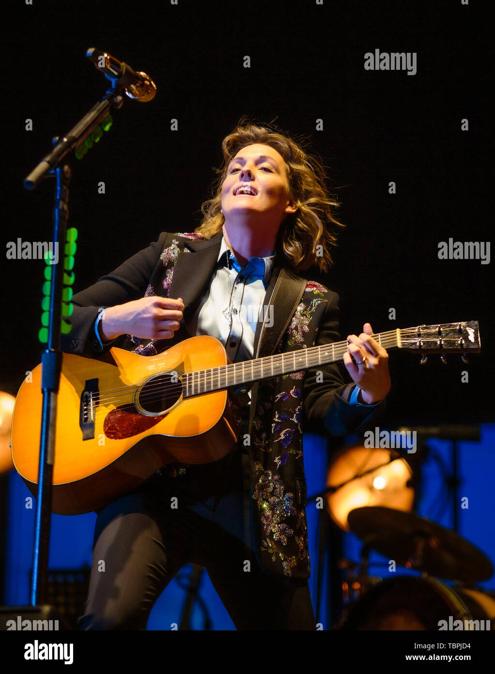 George, WA -June 01, 2019 : Singer Brandi Carlile performs to a sold ...
