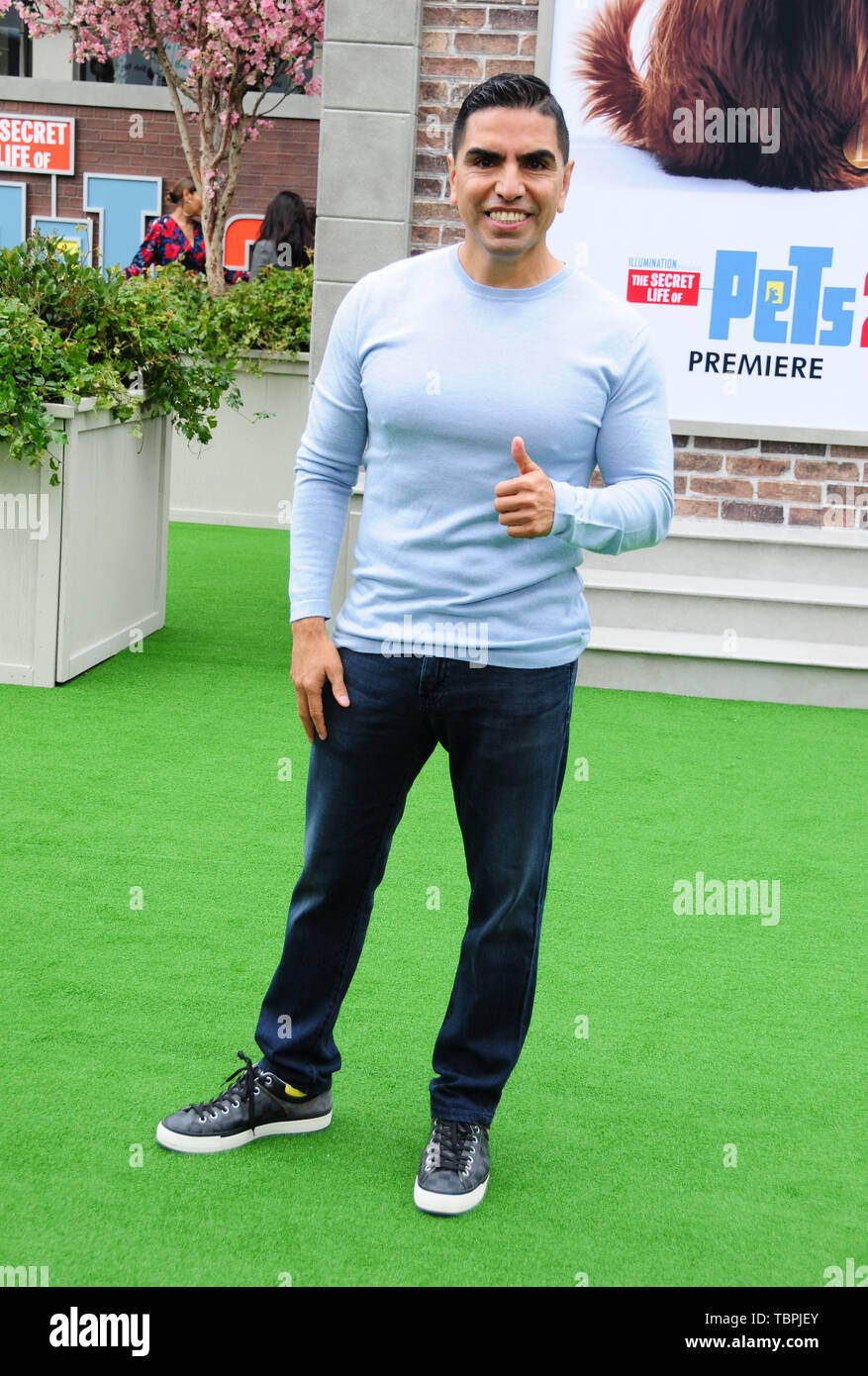 Los Angeles, California, USA 2nd June 2019 Radio broadcaster Eddie ...