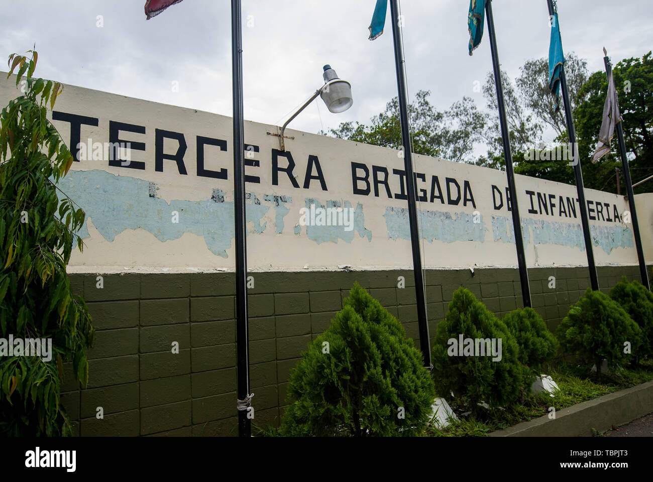 San Miguel, San Miguel. 2nd June, 2019. The name of US-backed Colonel ...