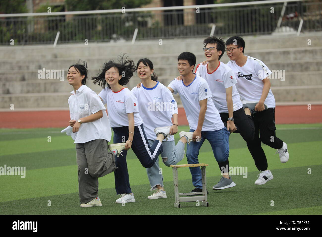 Yongzhou, China's Hunan Province. 1st June, 2019. Graduating high ...