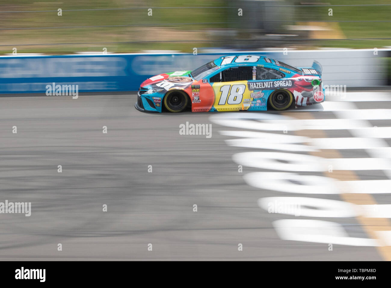Long Pond, Pennsylvania, USA. 2nd June, 2019. June 02, 2019: Kyle Busch ...