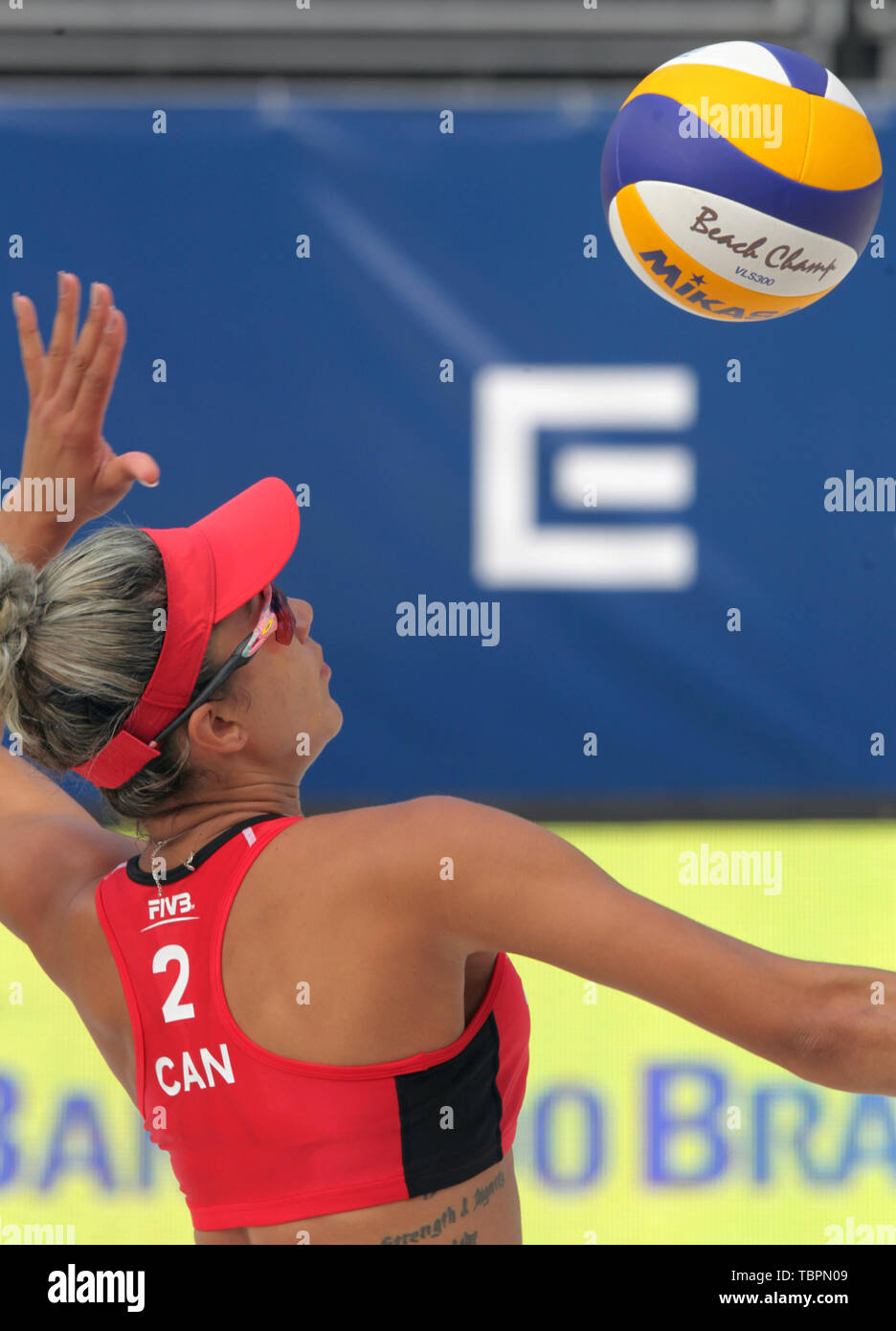 Ostrava, Czech Republic. 01st June, 2019. Brandie Wilkerson (Canada) in ...