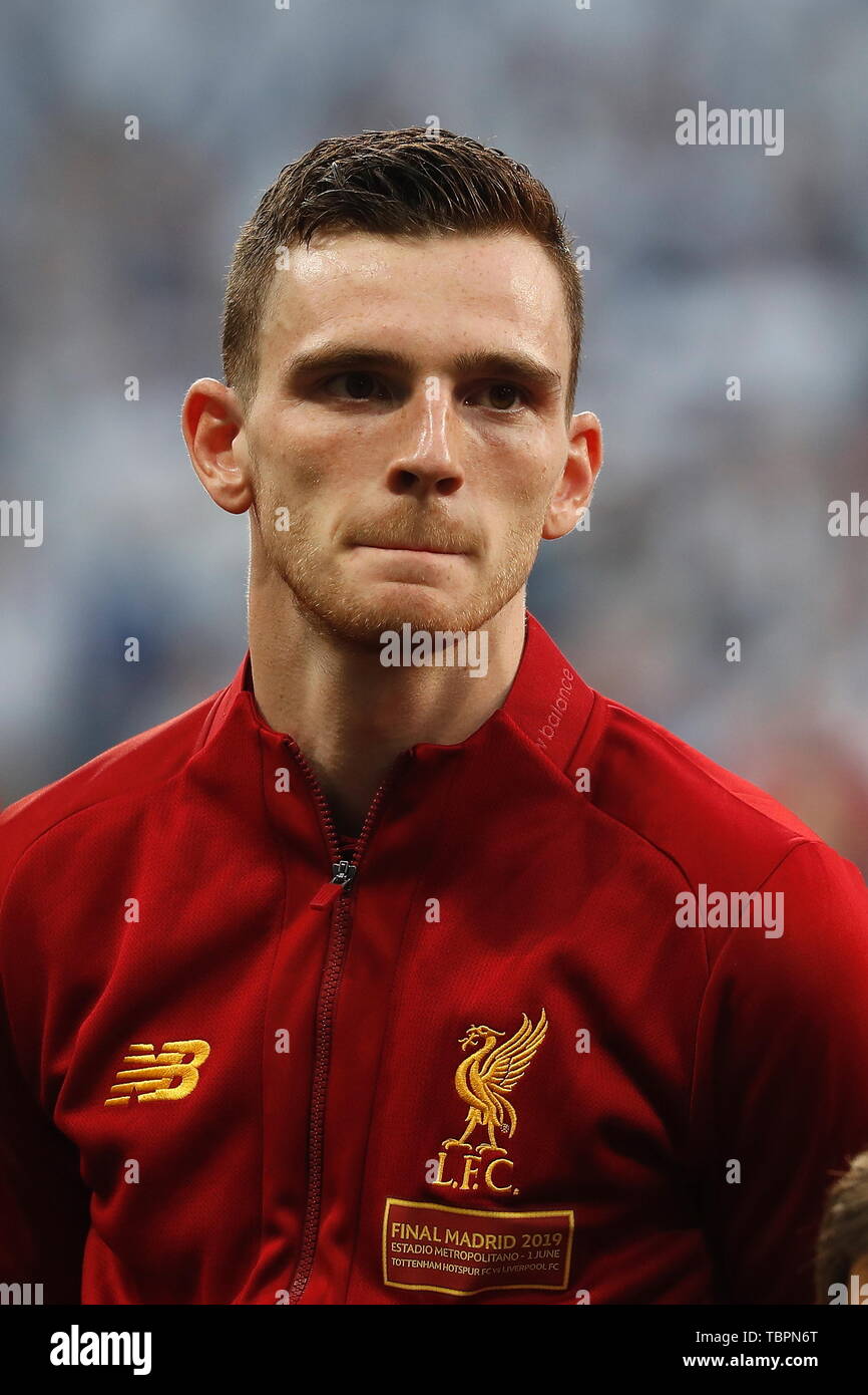Andrew Robertson (Liverpool), JUN 1, 2019 - Football / Soccer : UEFA ...