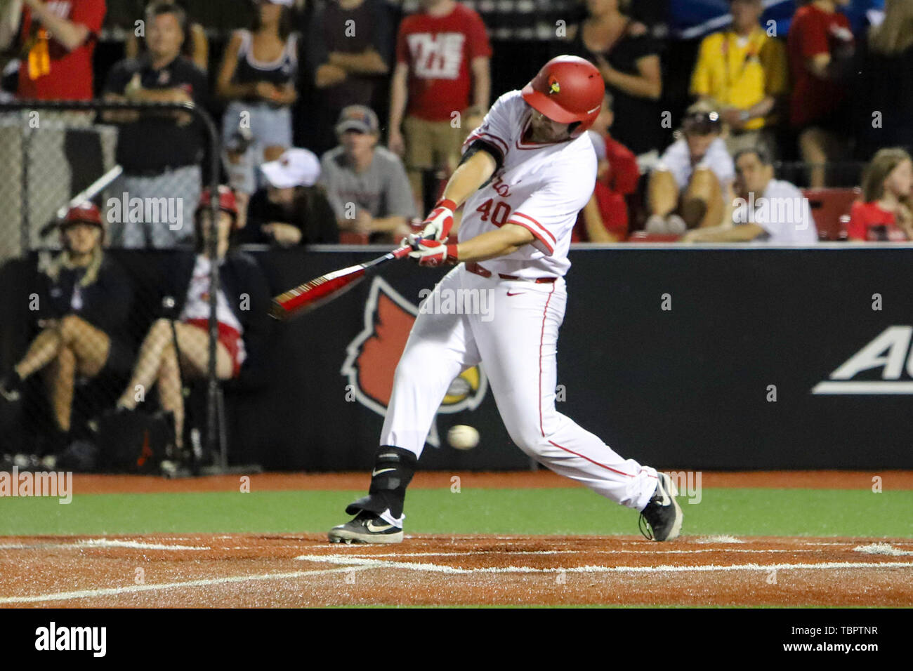 Louisville, KY, USA. 2nd June, 2019. Illinois State's Tyler Carpenter ...