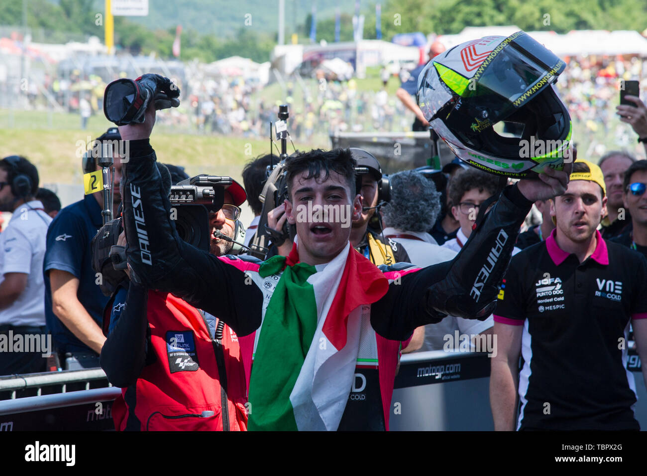 2st June 2019, Circuit of Mugello, Scarperia, Florence, Italy; MotoGP ...