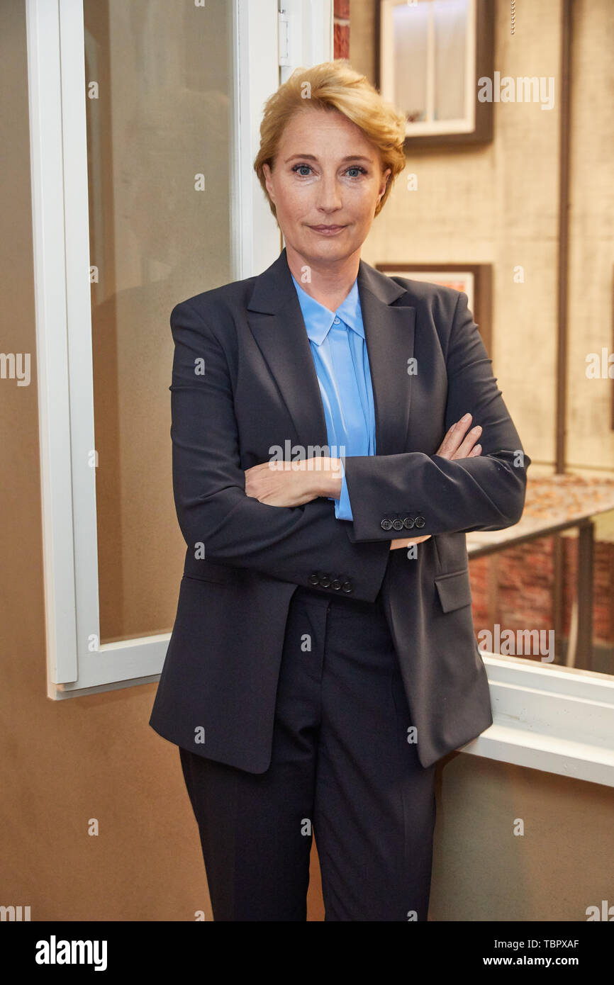 03 June 2019, Hamburg: Saskia Fischer, actress, alias police ...