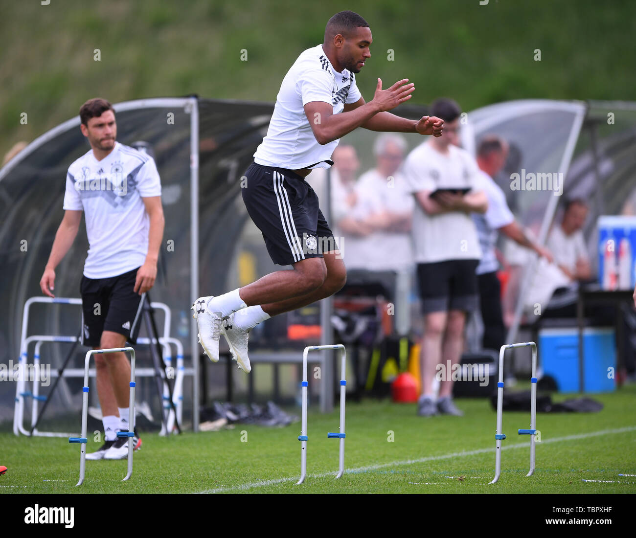 Jonathan Tah (Germany). GES/Football/Press Conference of the German ...