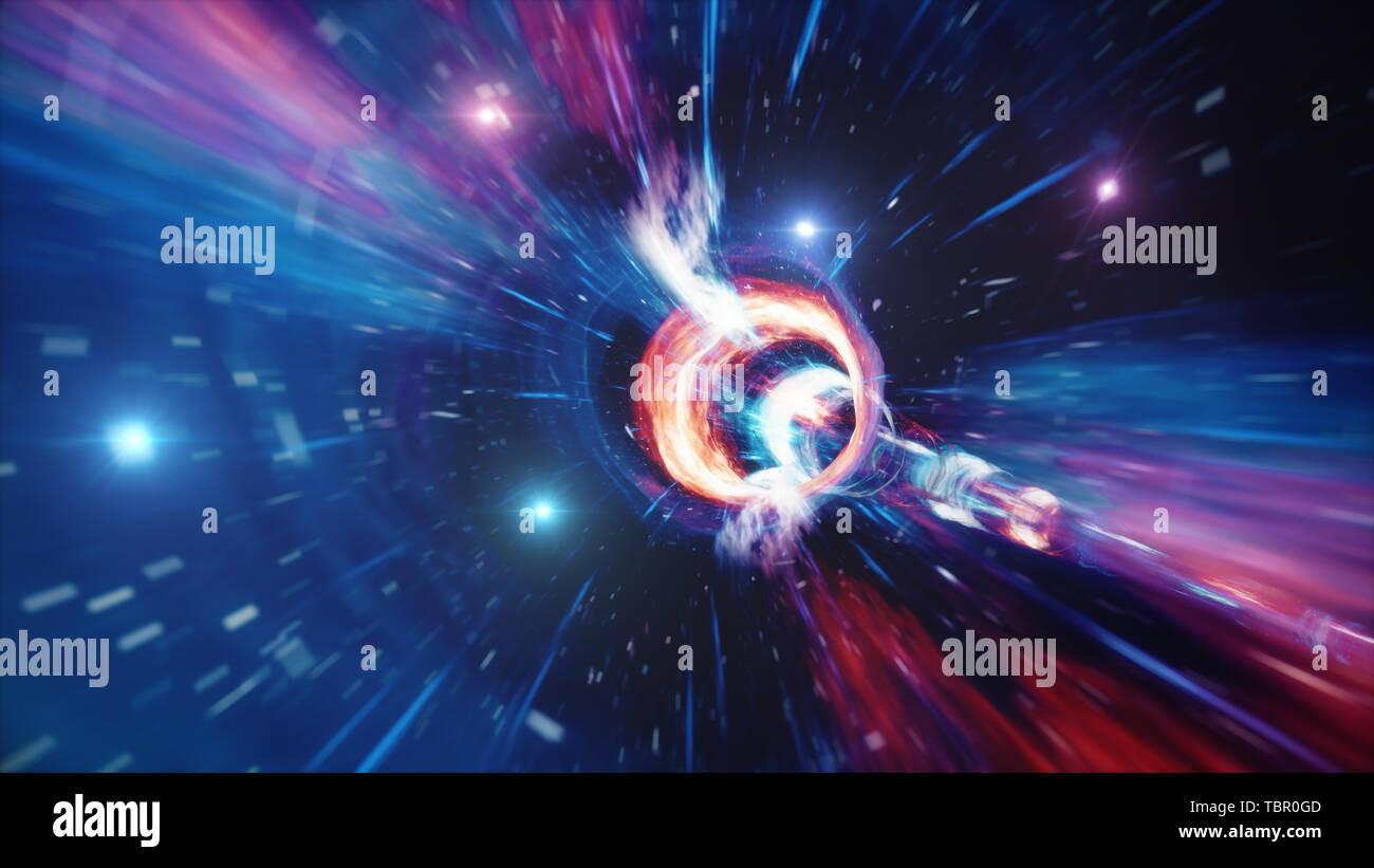 Galaxy exploration through outer space hi-res stock photography and ...