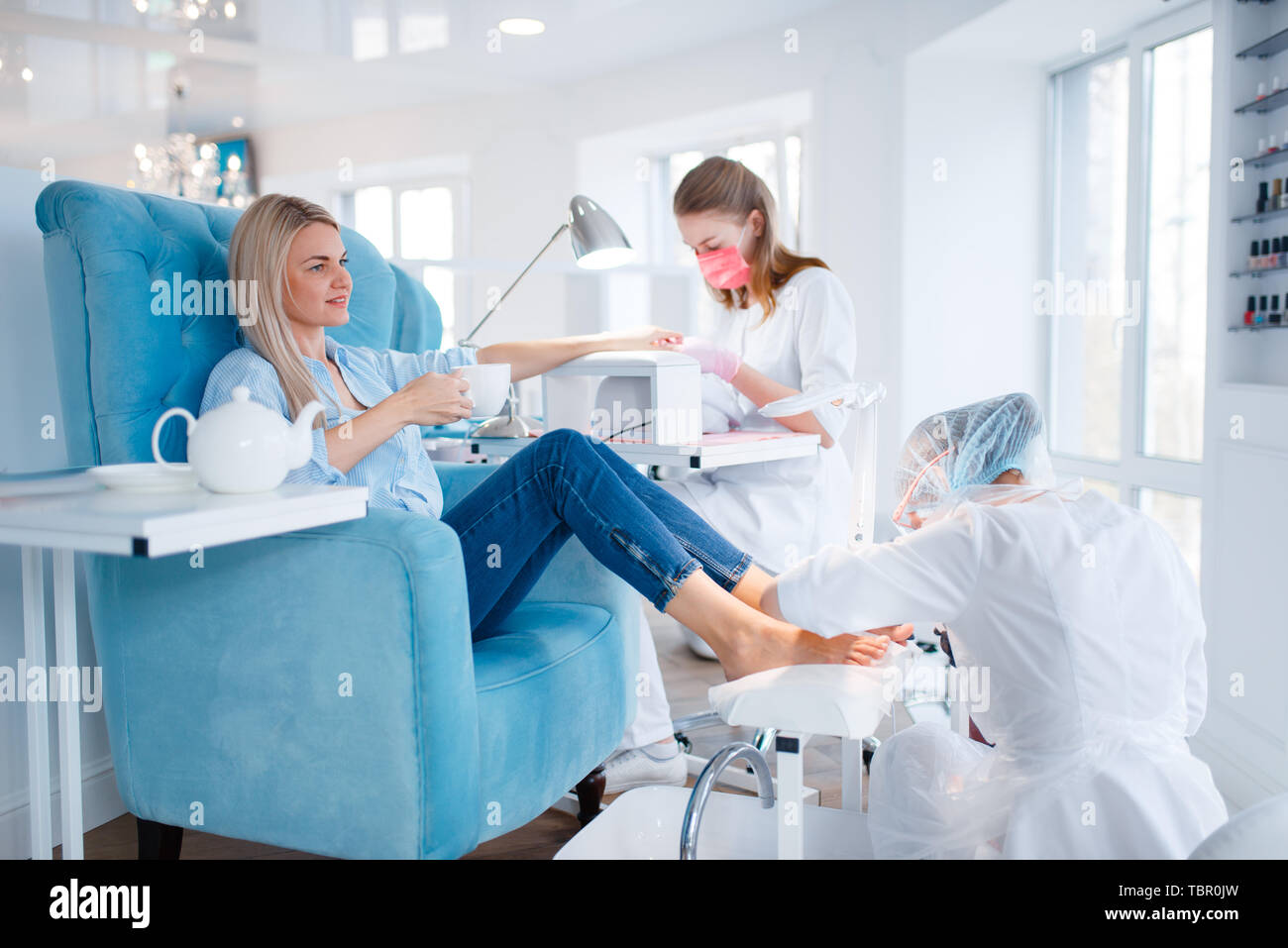 Pedicure apparatus hi-res stock photography and images - Alamy