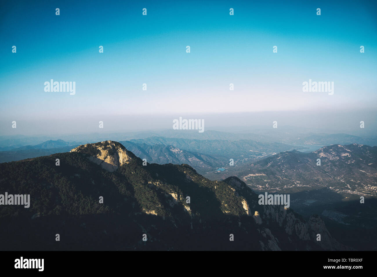 Mount Taishan Scenic Area Stock Photo - Alamy