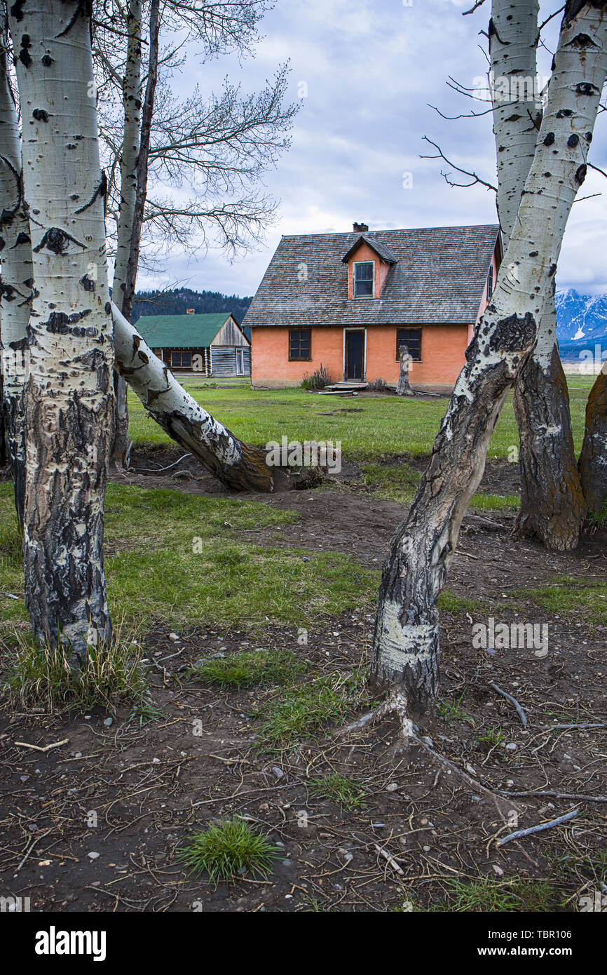 Ranch House Of The Old West High Resolution Stock Photography and ...