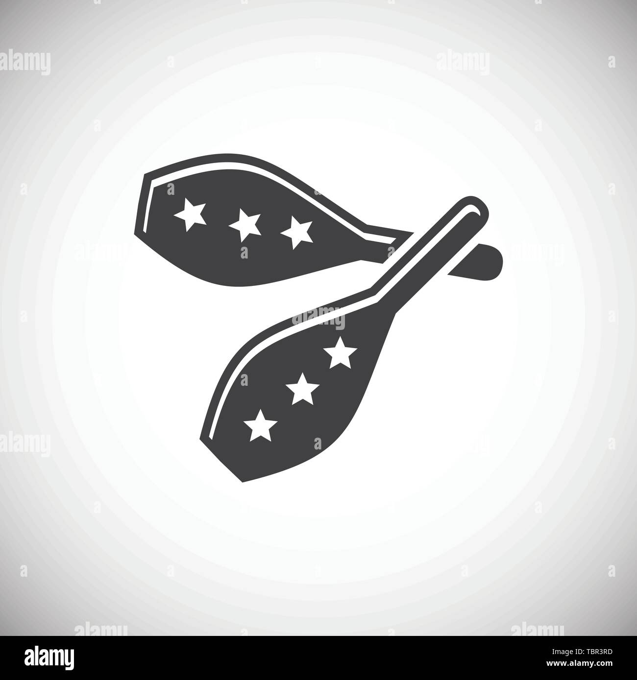 Circus related icon on background for graphic and web design. Simple ...