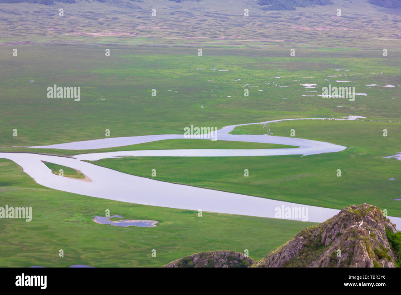 Xinjiang river swan lake hi-res stock photography and images - Alamy