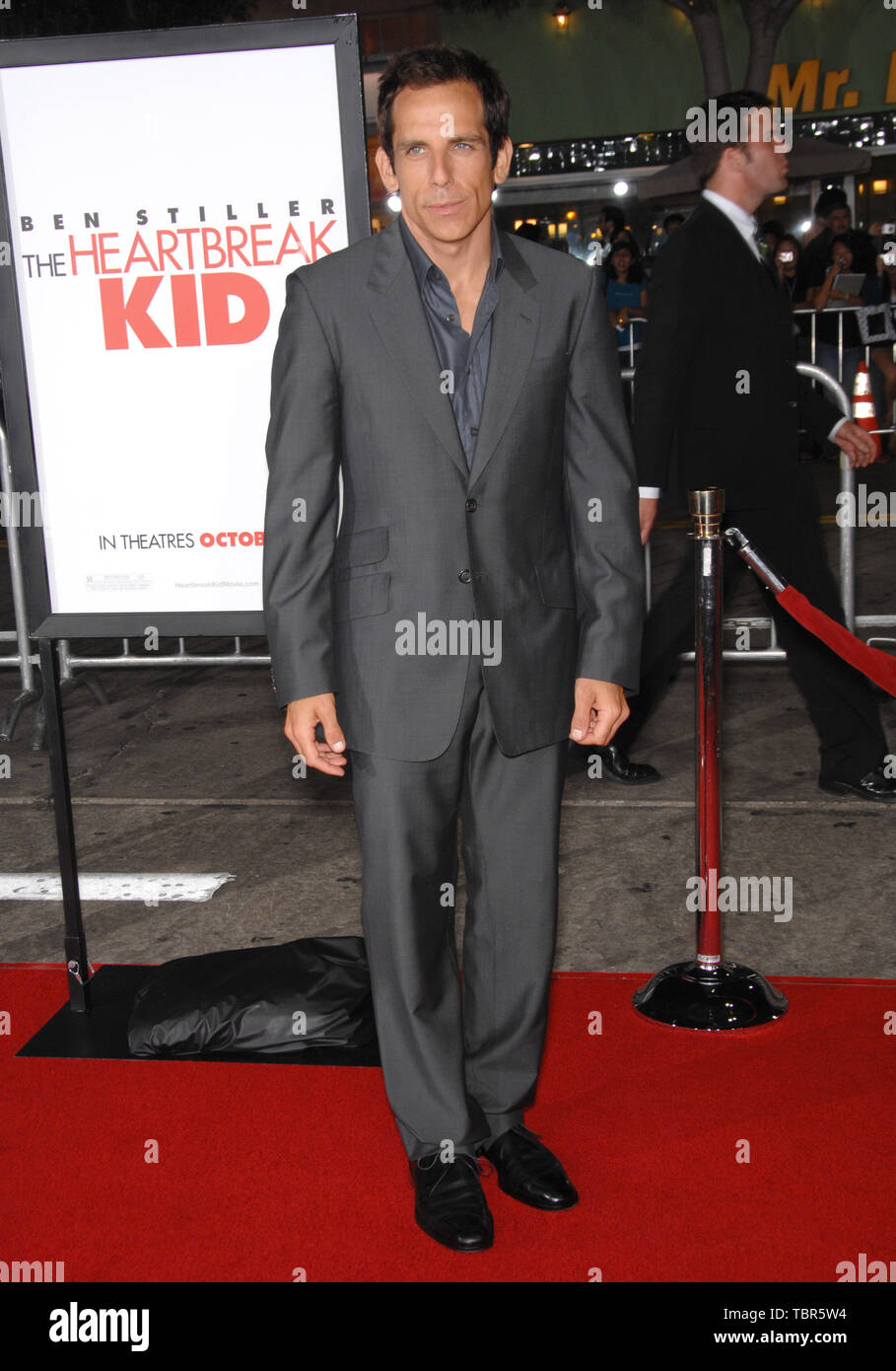 LOS ANGELES, CA. September 28, 2007: Ben Stiller at the Los Angeles ...