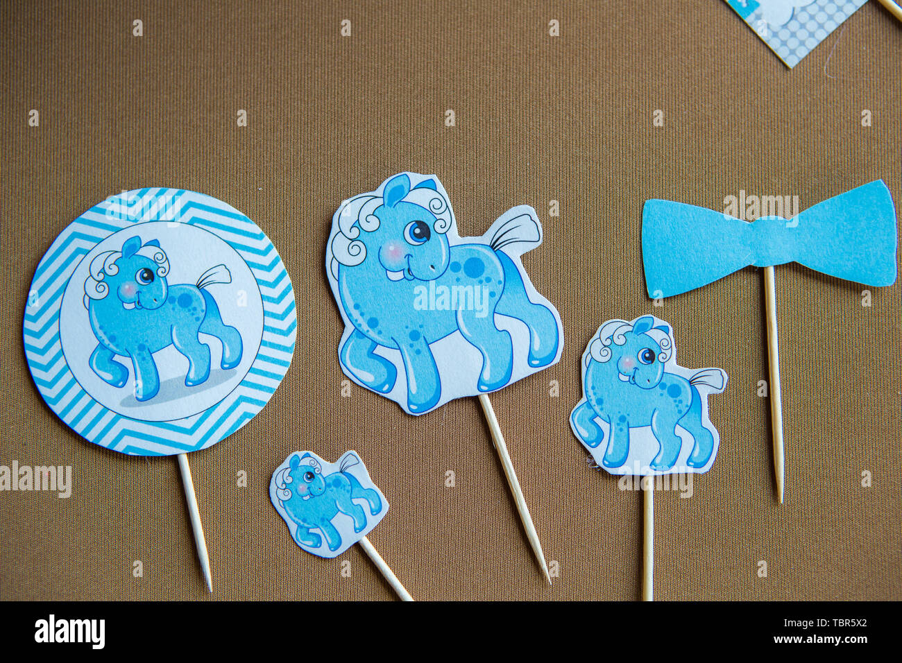 Children's Day cute decorative elements Stock Photo - Alamy