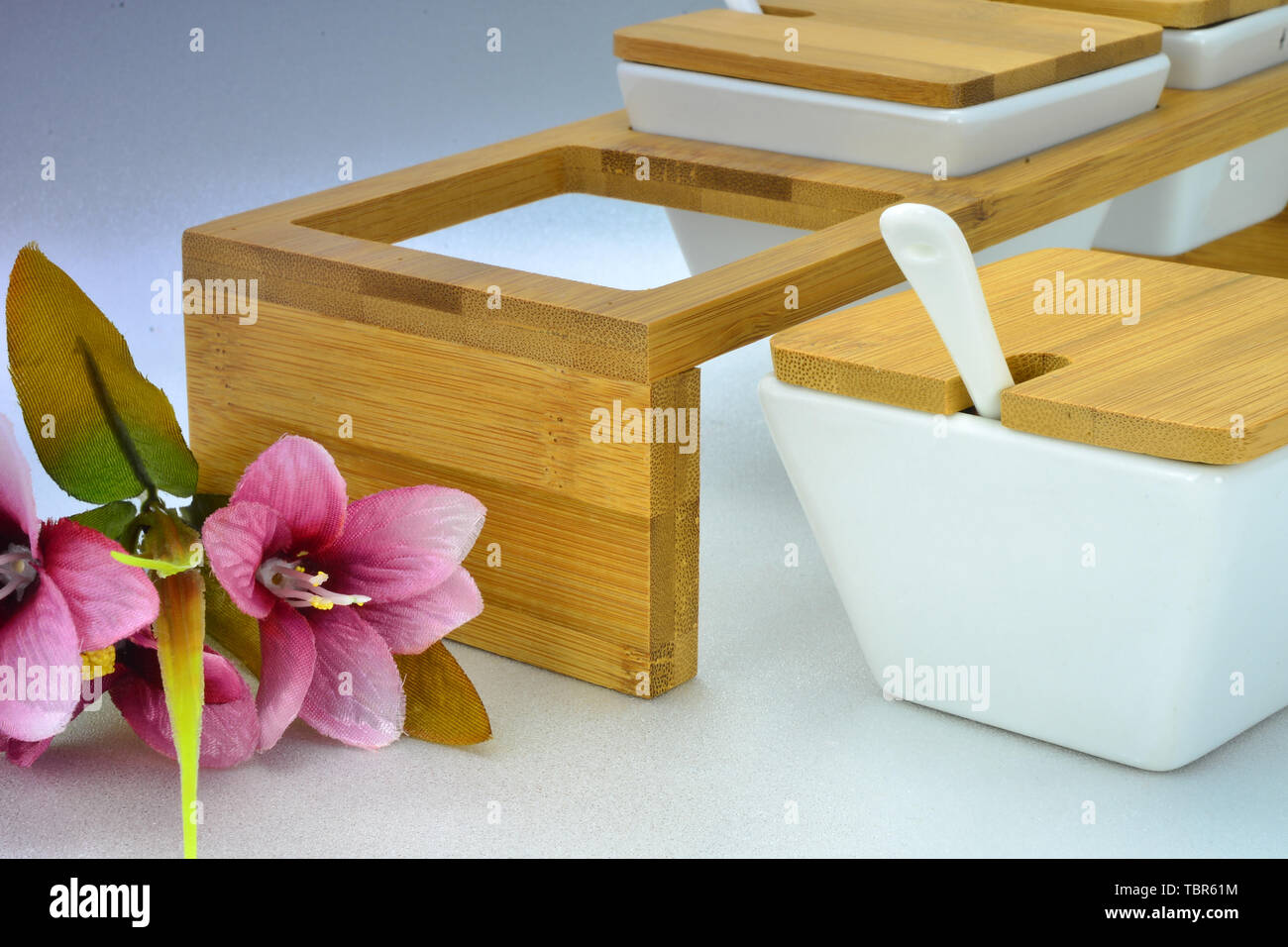 Kitchen ceramic can Stock Photo - Alamy