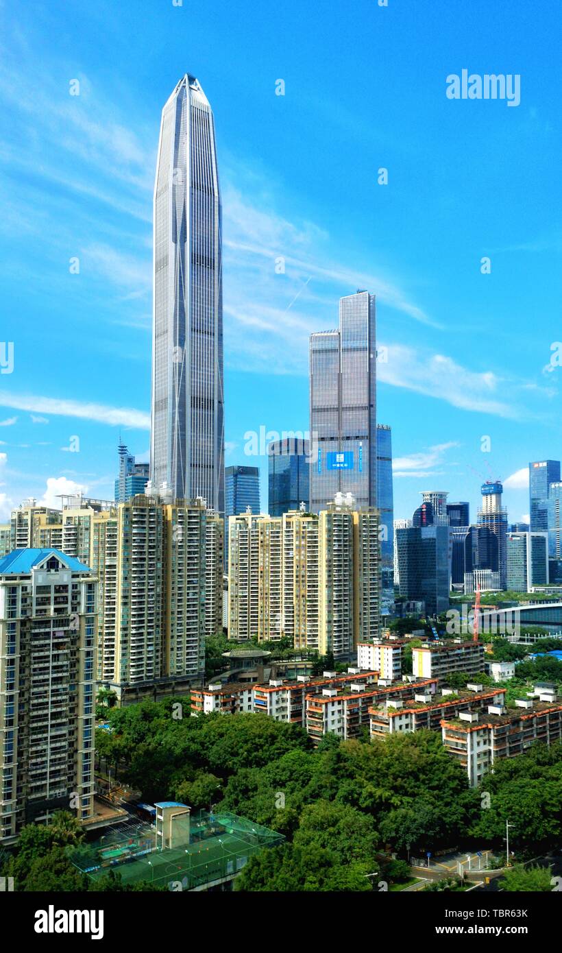 Ping an finance center hi-res stock photography and images - Alamy