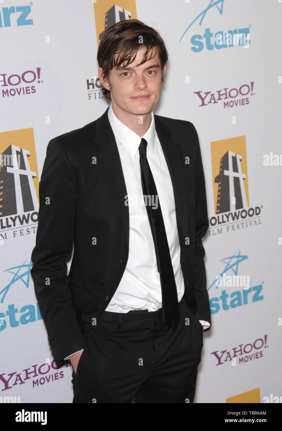 LOS ANGELES, CA. October 23, 2007: Sam Riley at the Hollywood Film ...
