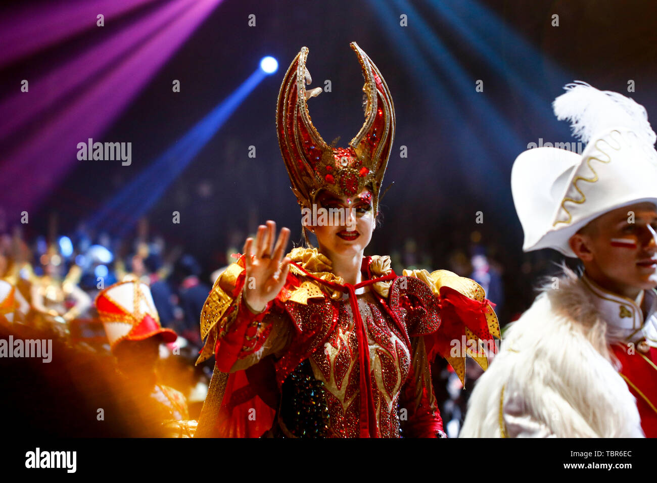 Circus disco show hi-res stock photography and images - Alamy